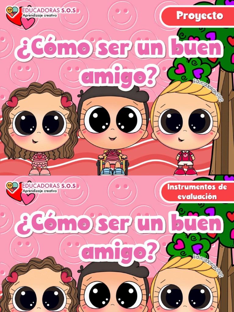 Proyecto "Cómo Ser un Buen Amigo" | PDF | Las emociones | Amistad