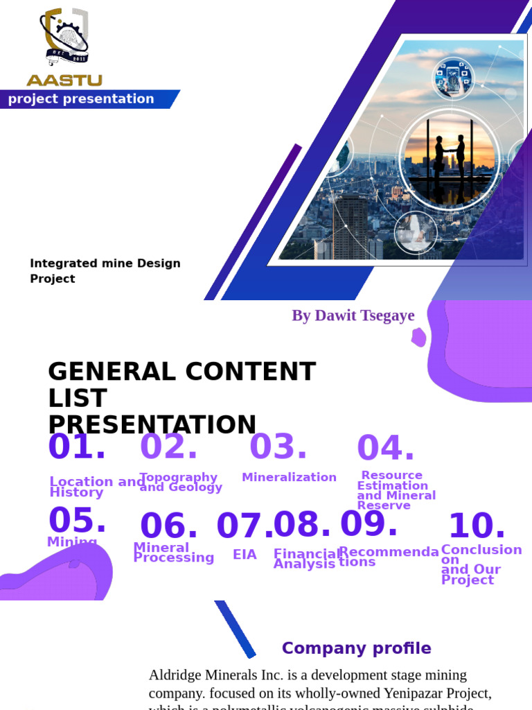 IMD Presentation | PDF | Net Present Value | Mining