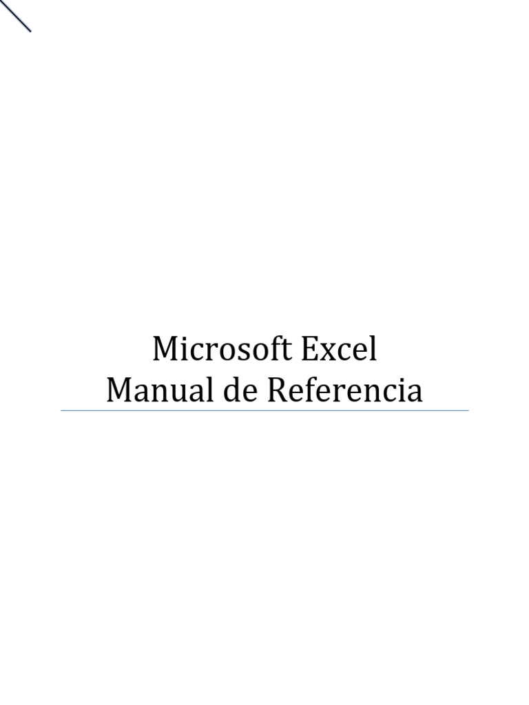 Manual de Excel 2021 en PDF Gratis | PDF | Microsoft Excel | Hipervínculo