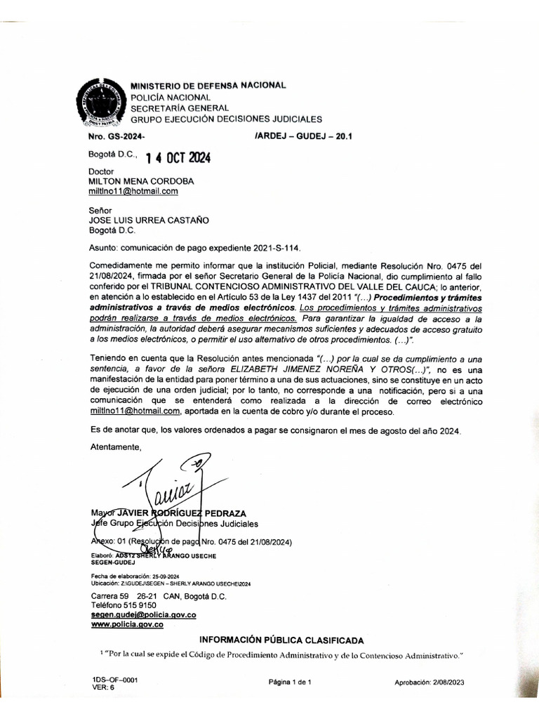 Documento 143 | PDF