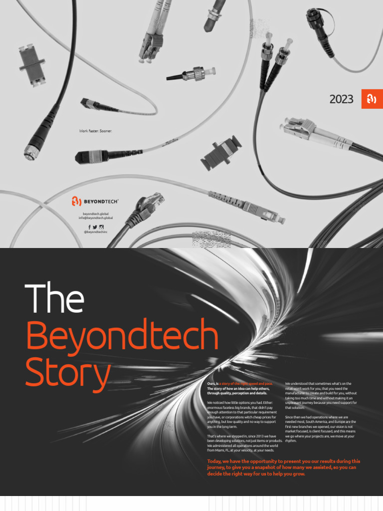 Beyondtech Catalog 2023 Reduced | PDF | Optical Fiber | Electronics