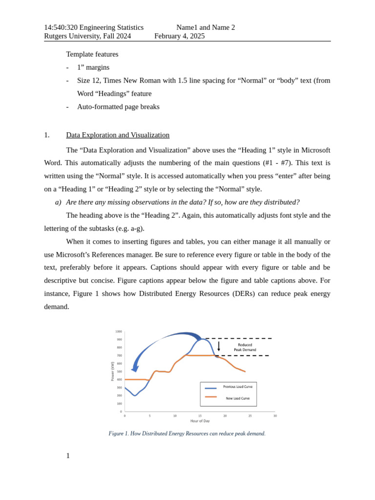 ISE320 F24 Project Report Template | PDF | Statistics | Scatter Plot