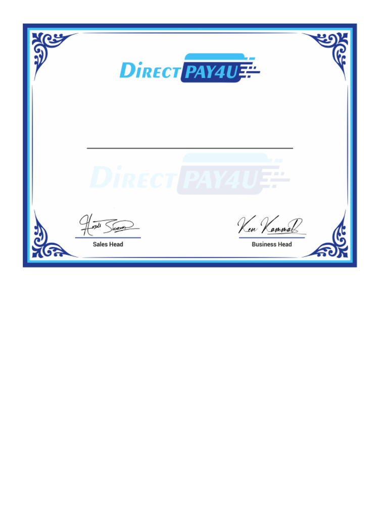 Certificate Template | PDF