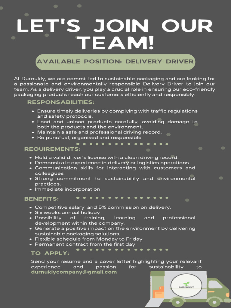 Job Advert, Group 3 | PDF