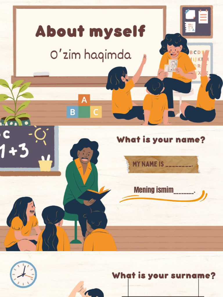 Presentation About Myself | PDF