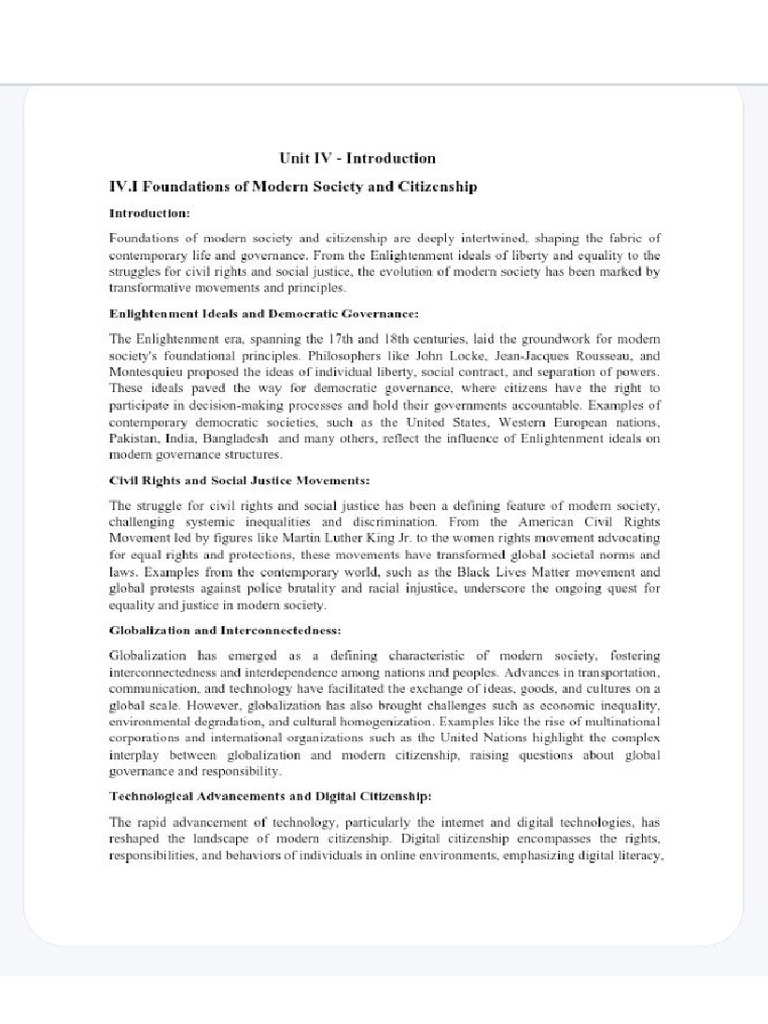 Civics Notes 2 | PDF