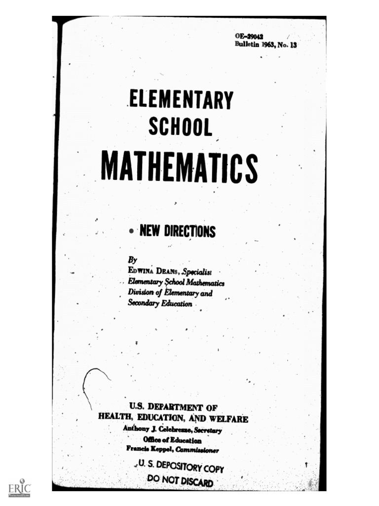 Ed 544049 | PDF | Numbers | Mathematics