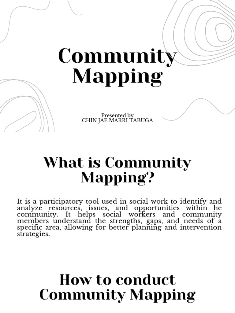 Community Mapping | PDF