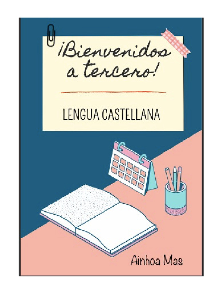 TEMA 1. Ainhoa Mas. Dossier 3Âº ESO | PDF | Predicado (Gramática) | Lingüística