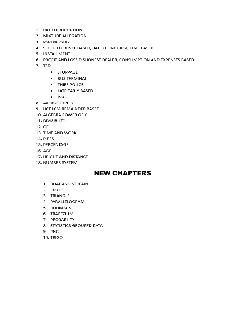 Math and Reasoning Concepts Guide | PDF