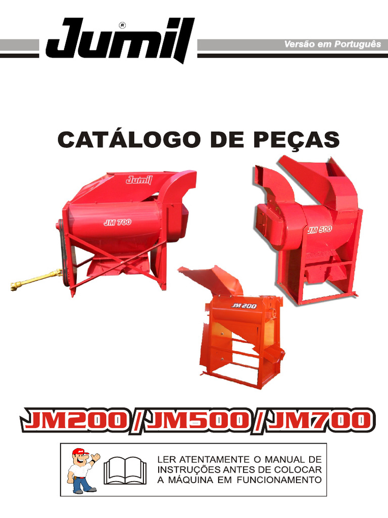 Catalogo Jumil JM200/500/700 | PDF | Engenharia Mecânica