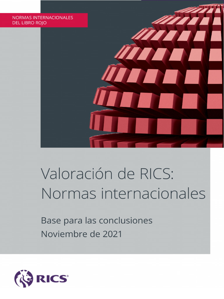 Actualización Normas RICS 2022 | PDF | Sustentabilidad | normas internacionales de INFORMACION ...