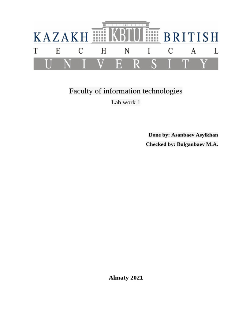 FEE, Lab 1 | PDF