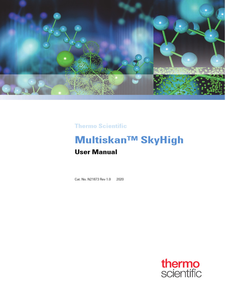 TFS-Assets_LPD_manuals_N21873 Multiskan SkyHigh User Manual English Rev 1.0 | PDF | Personal ...