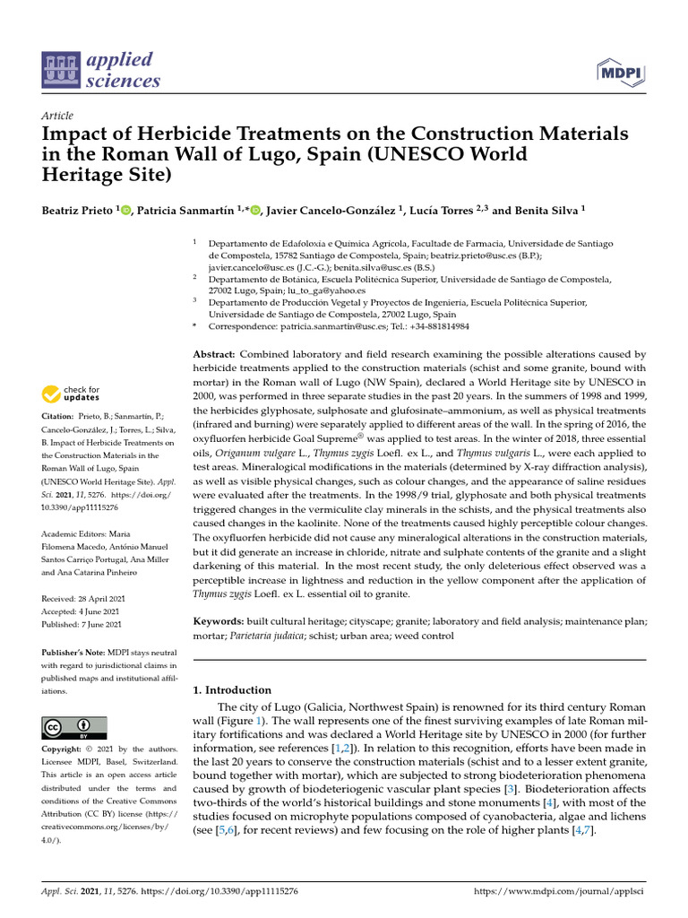 Impact Herbicide Treatments 2021 | PDF | Herbicide | Weed