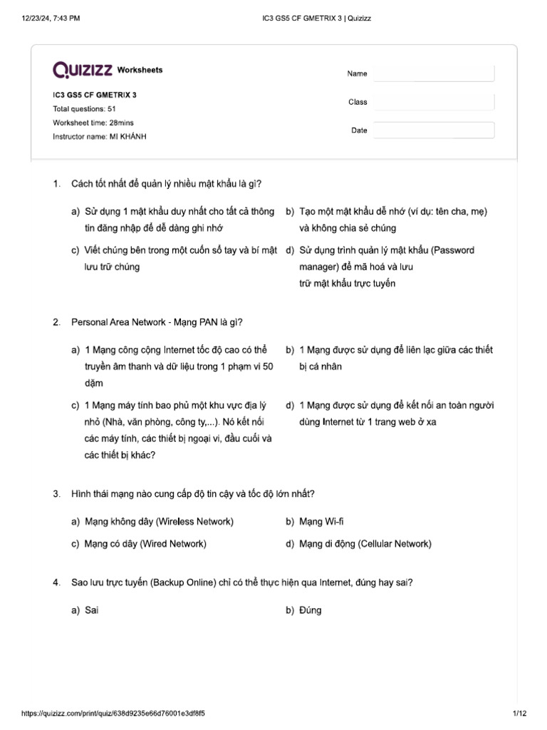 ic3 gs5 gmeitrix cf3 | PDF