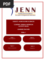 E 2025 Grade 12 Agric Practical Investigation Memo | PDF | Digestion