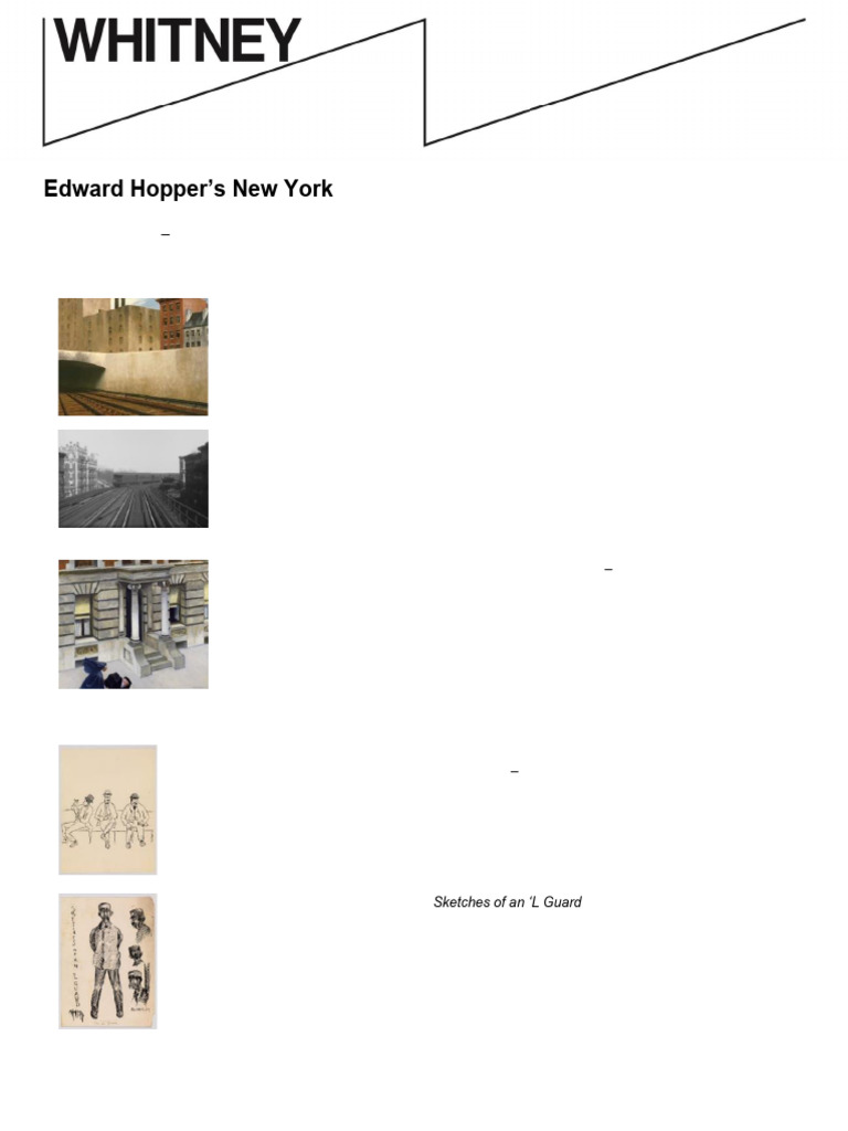 Hopper S New York WMAA Final Checklist 10 11 22 | PDF