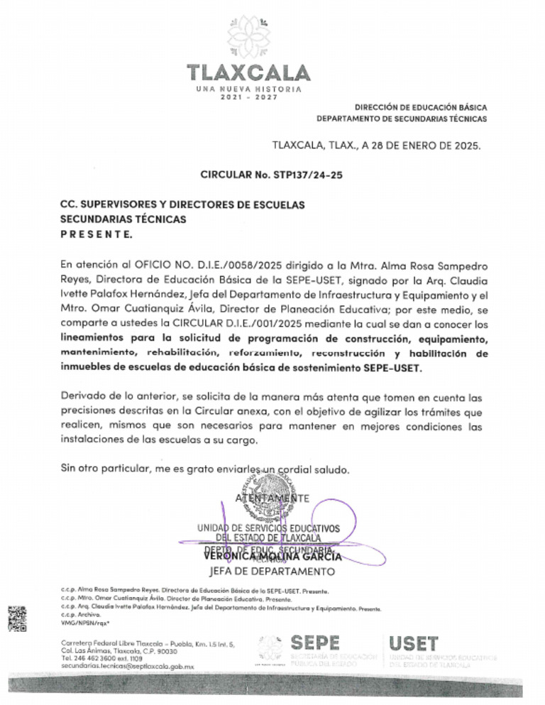 Circular 137 Lineamientos solicitud inmuebles | PDF