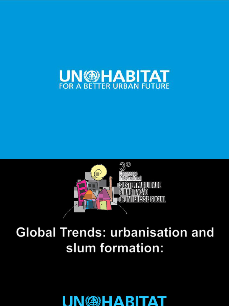 Urbanization Trends and Slum Formation | PDF | United Nations Human ...
