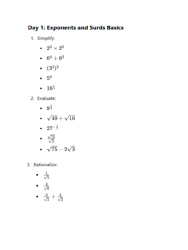 Week 2 Exercises | PDF