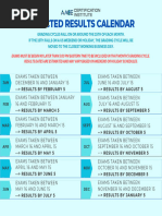 Cips Exam Timetable | PDF
