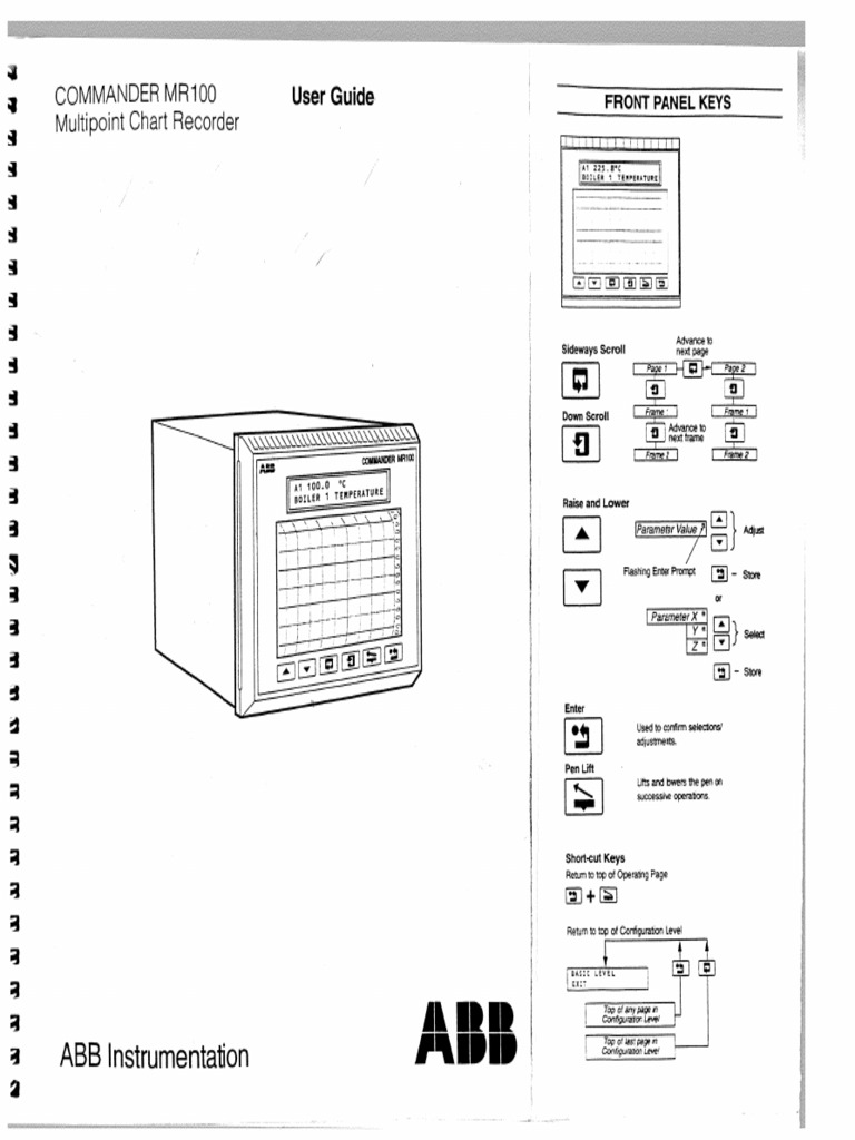 ABB Commander MR100-Ug | PDF | Power Supply | Manufactured Goods