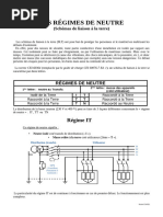 Différents Régimes de Neutre en Électricité | PDF | Composants ...