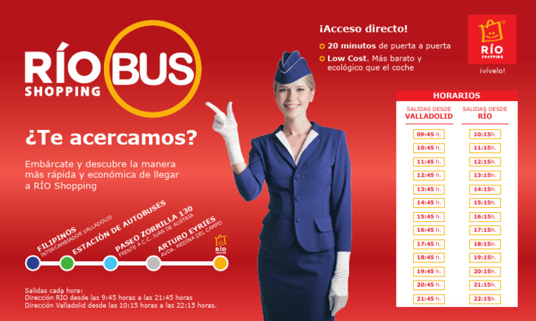Rio - Bus - Horarios Web | PDF