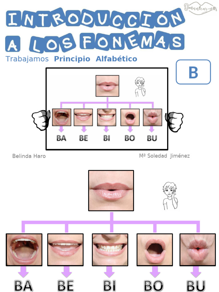 Introduccion Fonema B Monfort | PDF