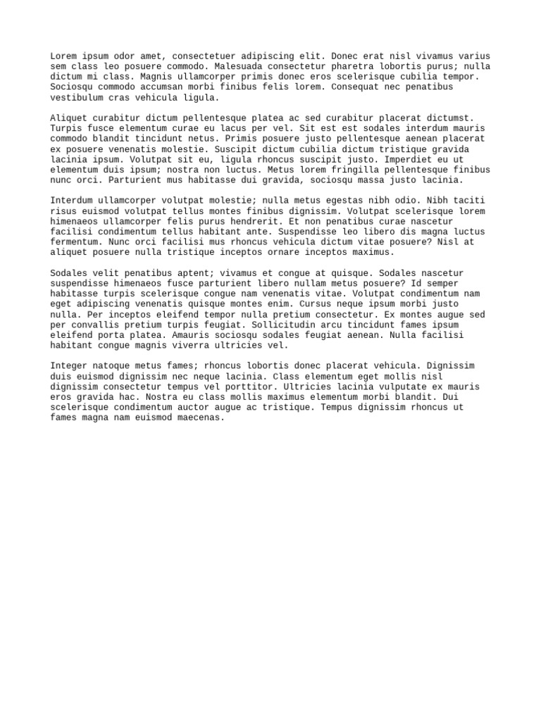 Random Lorem Ipsum | PDF