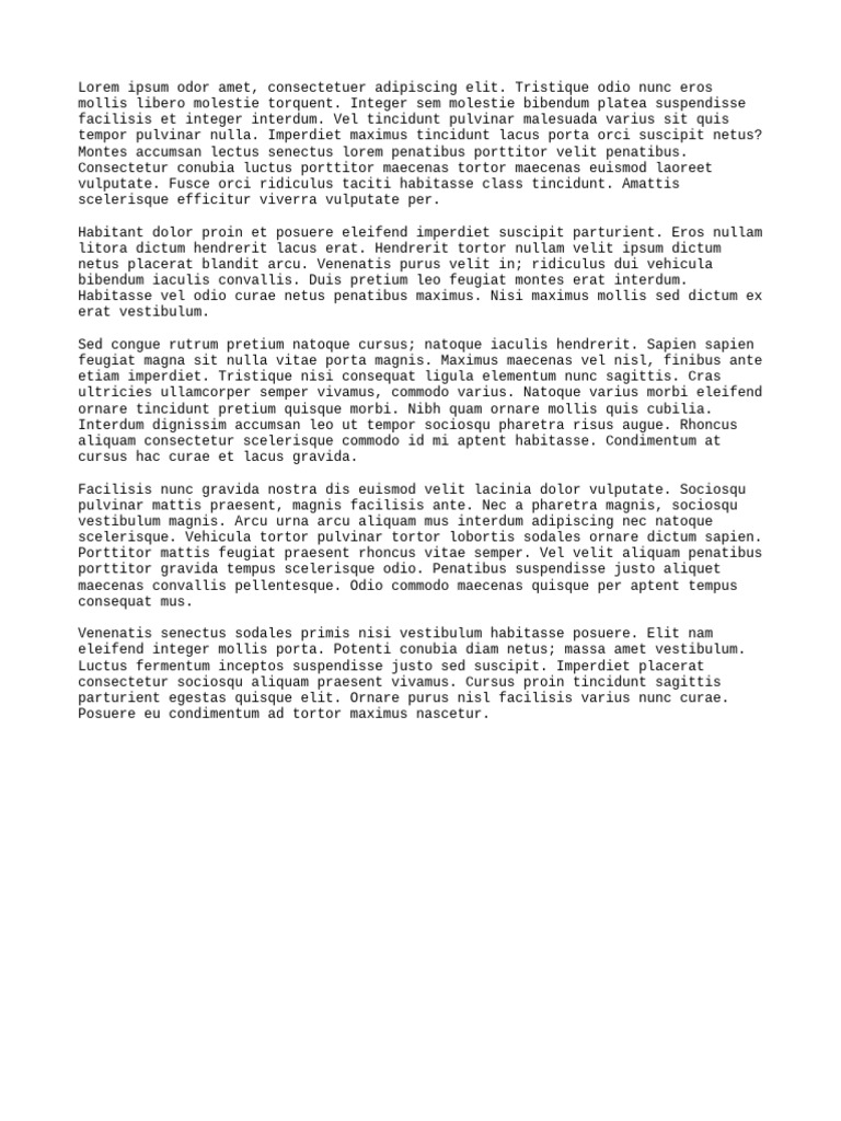 Random Lorem Ipsum | PDF