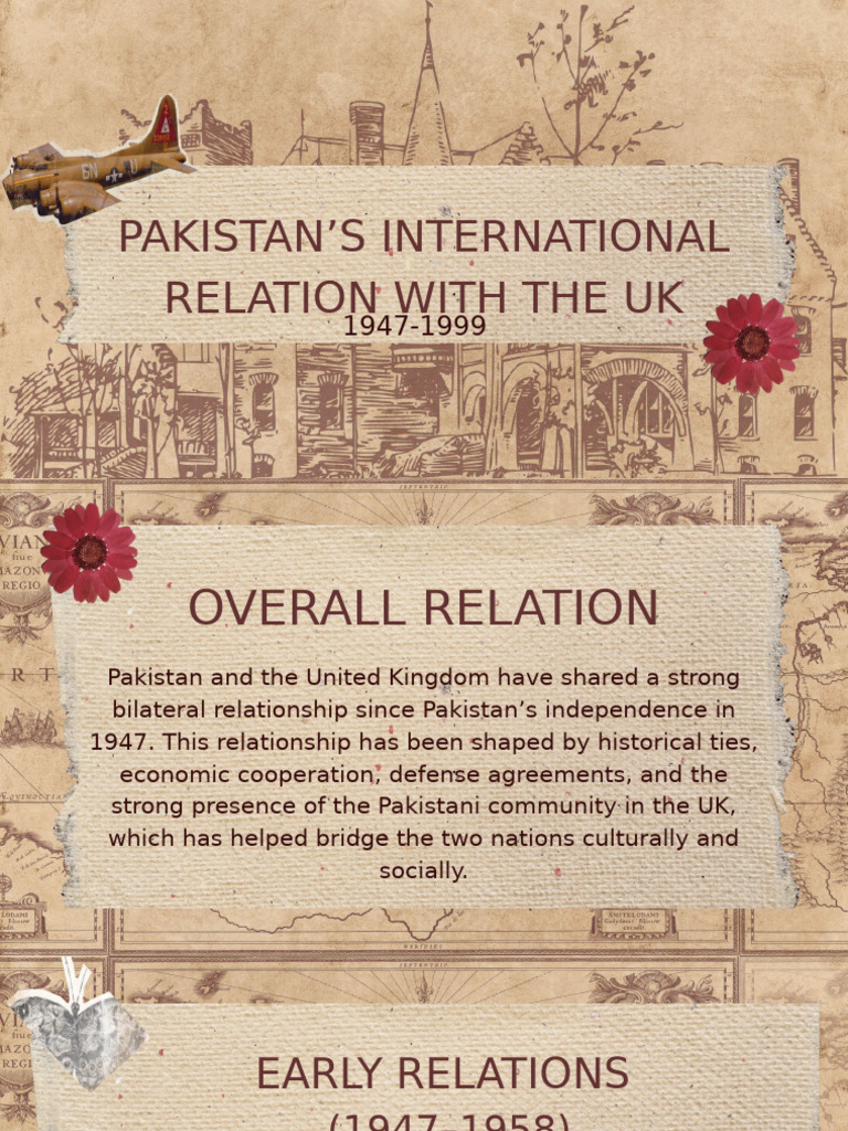 Pakistan's International Relation With The Uk | PDF | Pakistan ...
