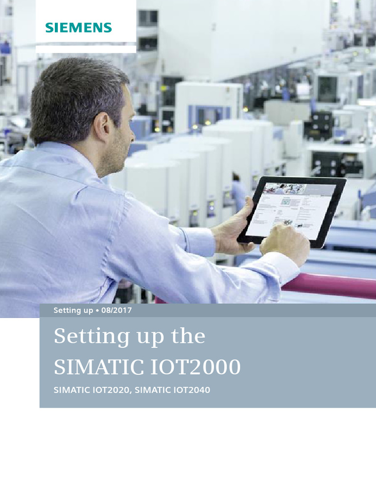 SIMATIC IOT2000 Setup Guide | PDF | Legal Liability | Breach Of Contract