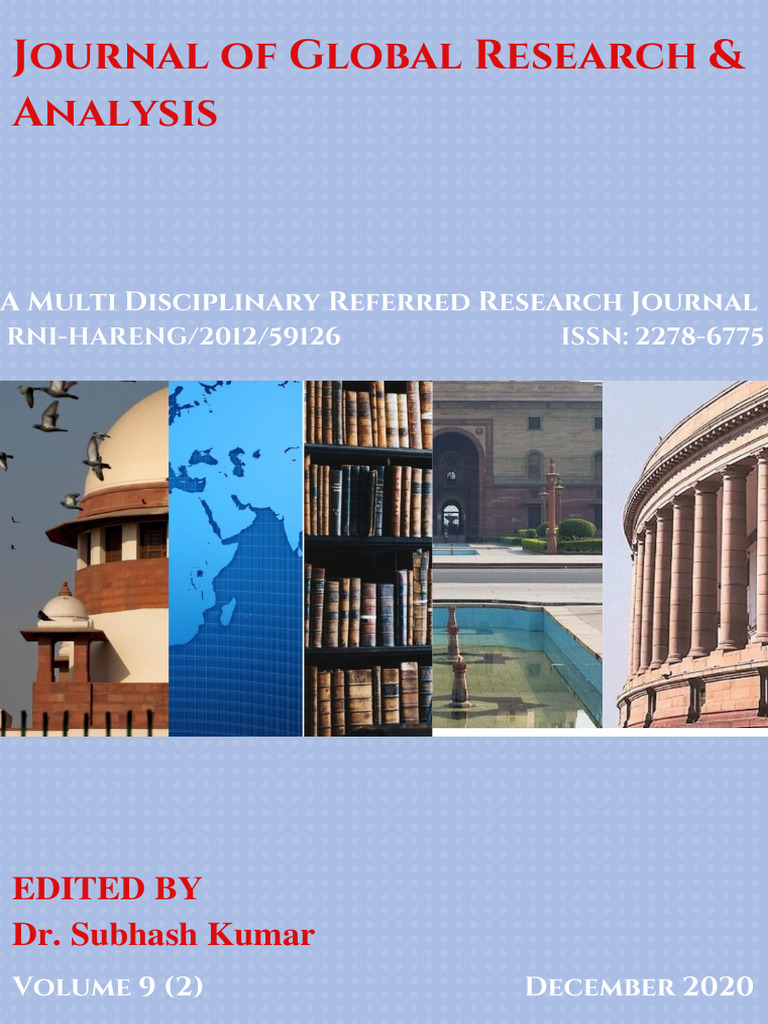 Jgra Volume 9 | PDF | Emergency Management | Poverty