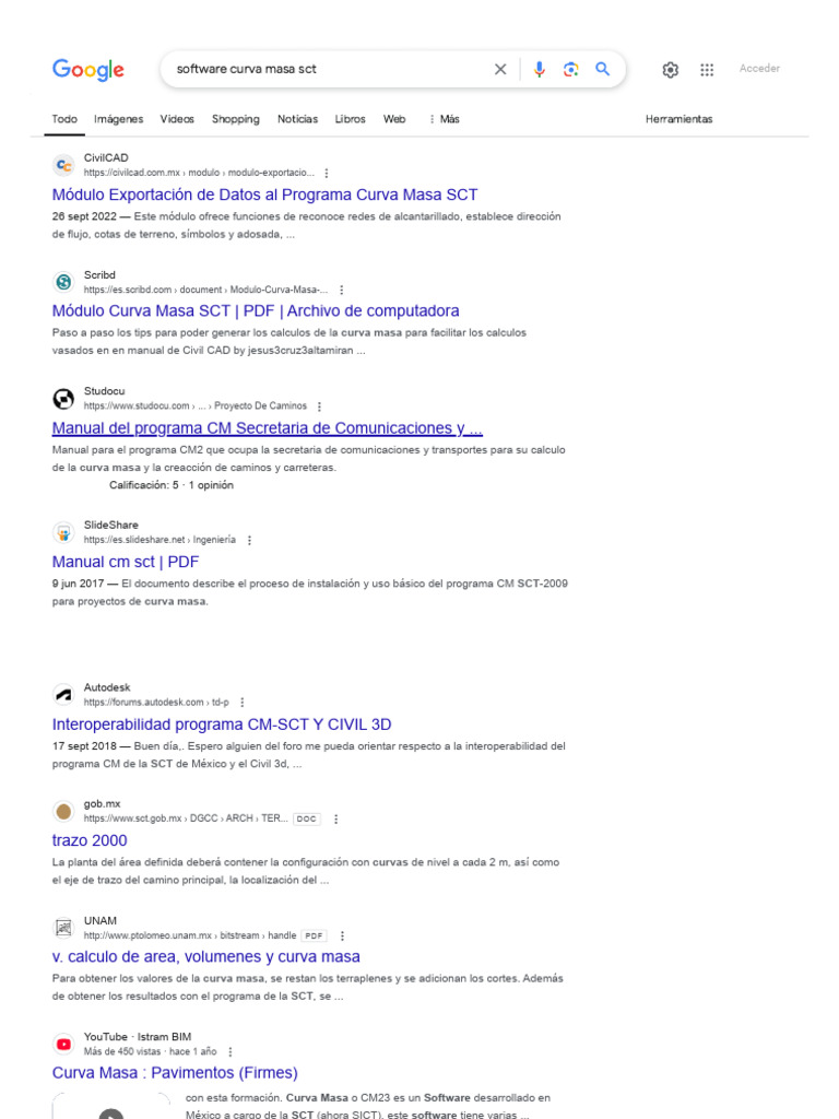 Software Curva Masa SCT 2 | PDF | Cad automático | Software