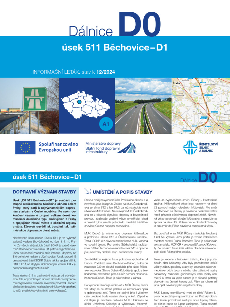 Infoletak - d0 511 Bechovice d1 | PDF