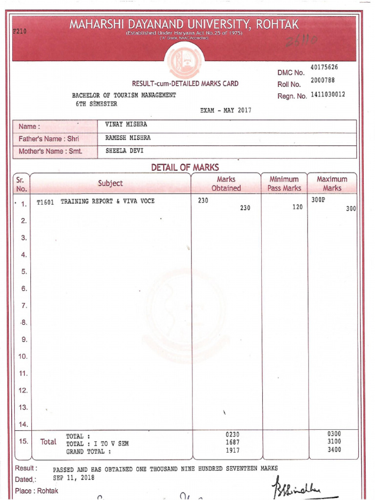 Graduation Vinay (1) | PDF