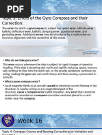 Gyro Error Calculator | PDF