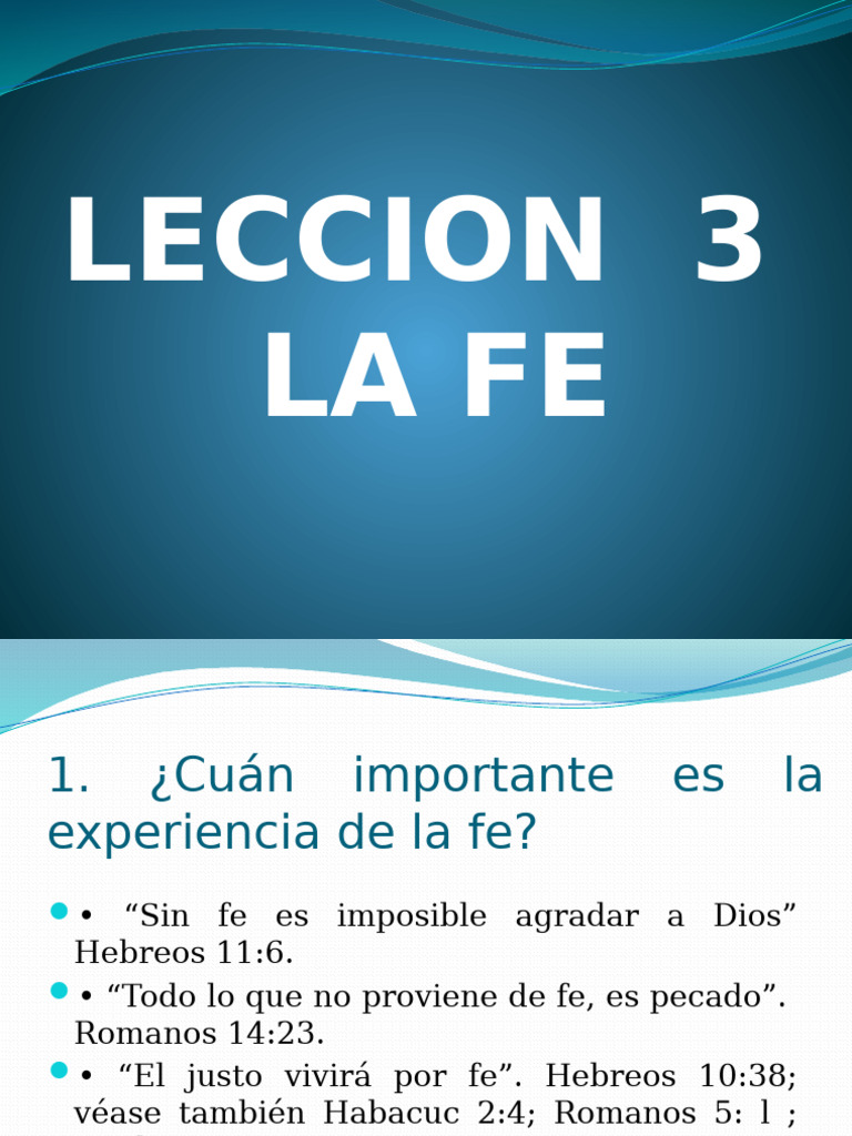 Leccion 03 | PDF | Cristo (título) | Jesús