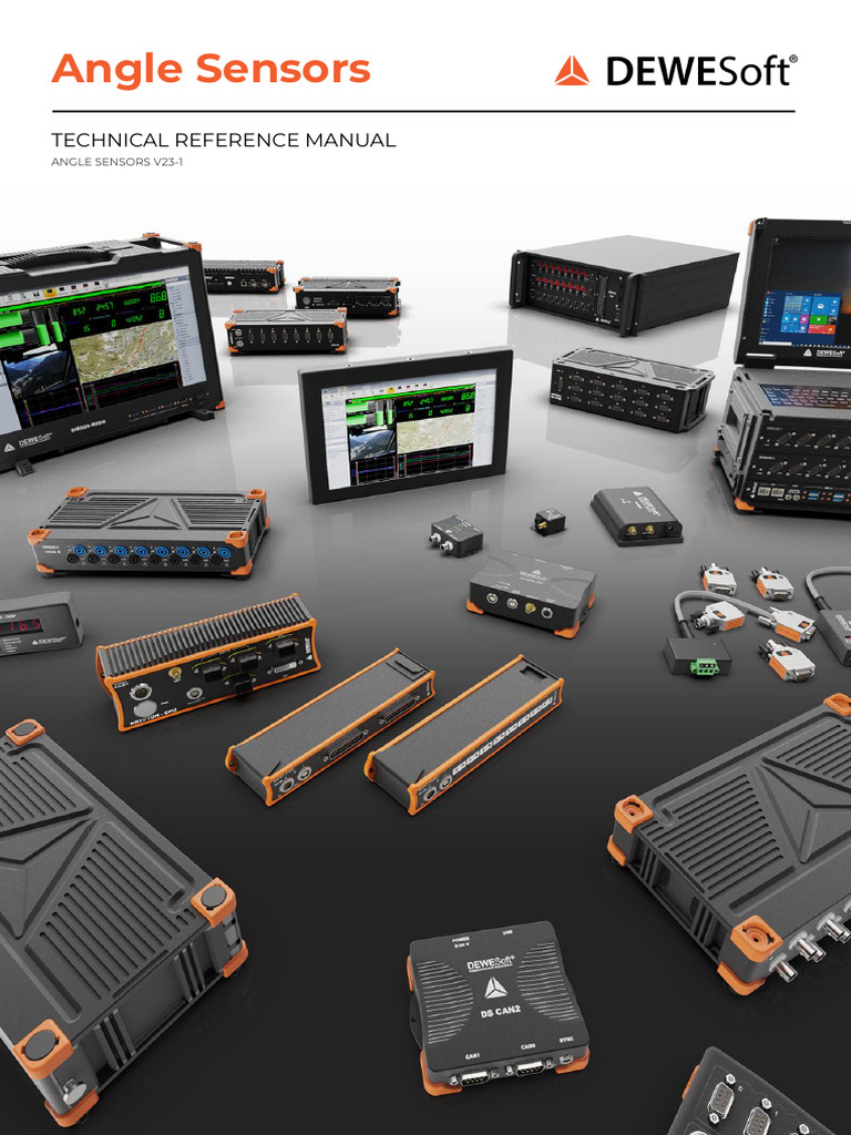 Dewesoft Angle Sensors Manual en | PDF | Light Emitting Diode | Sensor