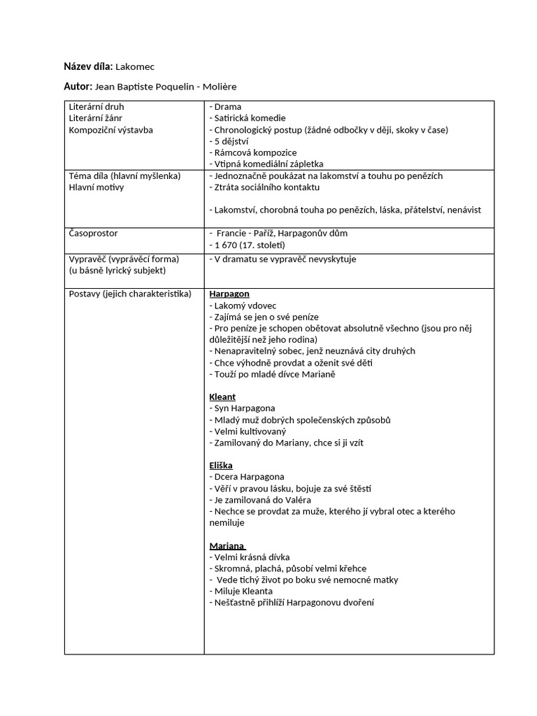 Lakomec | PDF
