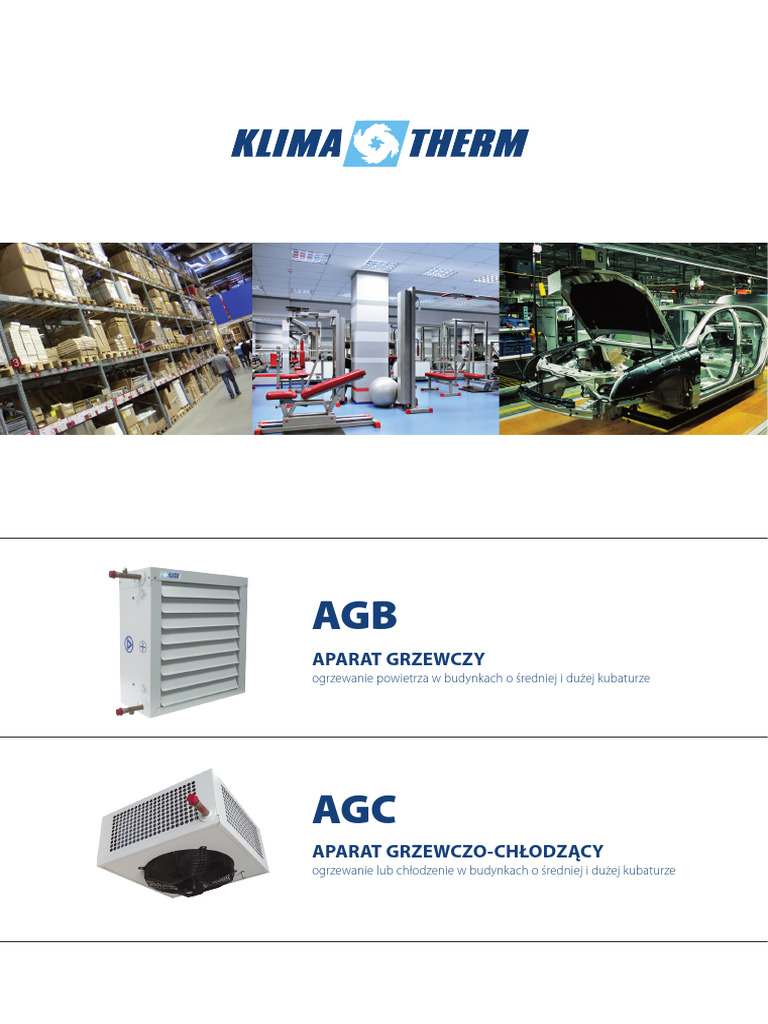 AGB - Aparat Grzewczy AGC - Aparat Grzwczo-Chłodzący AGC | PDF