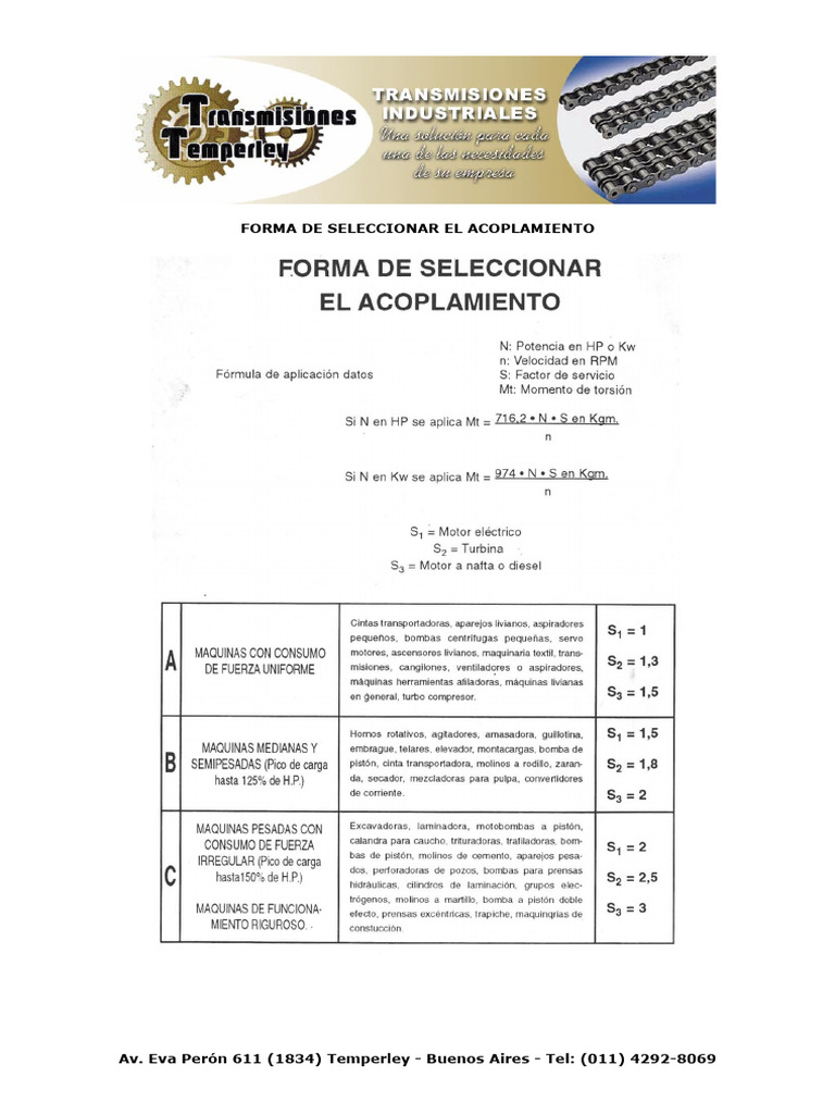 1 Forma de Seleccionar El Acoplamiento | PDF