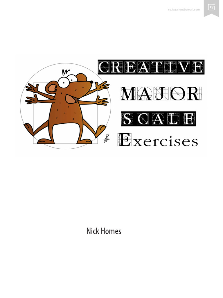 Nick Homes - Creative Major Scale Exercises | PDF