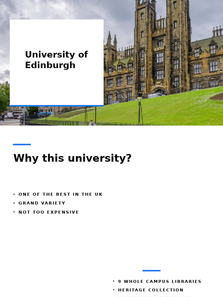 University of Edinburgh | PDF