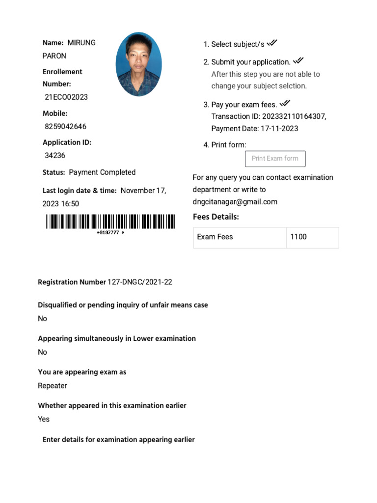 Exam Portal | PDF
