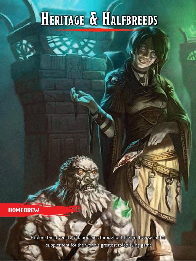 Custom Fantasy Character Heritages | PDF | Dungeons & Dragons