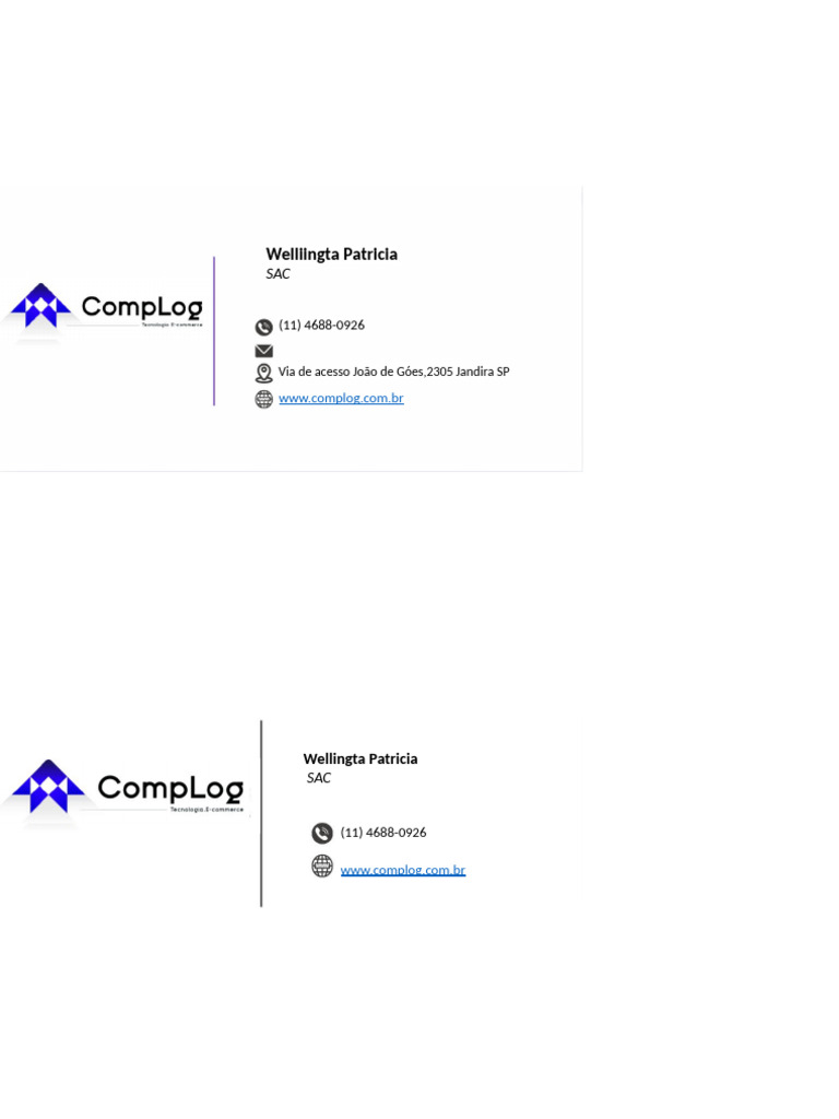 Assinatura Complog | PDF