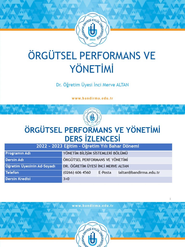 Orgutsel Performans-Guncel | PDF
